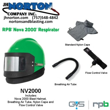 Hood, Nova 2000 Air-fed Sandblasting Helmet - NV2000