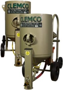 Clemco blast machines | Portable Sand Blasters | blast pots
