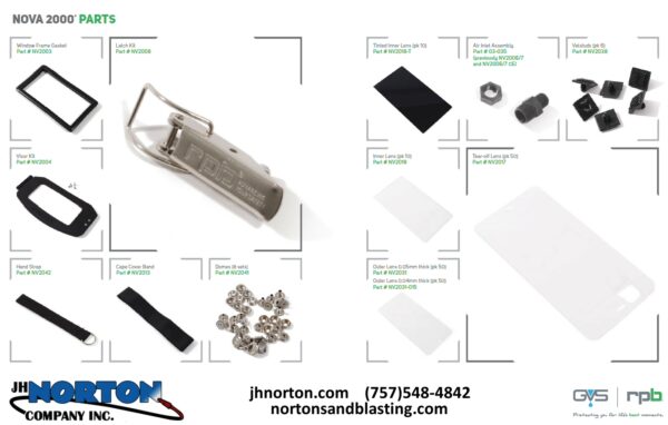 Breathing Air Tube for Nova 2000 Blast Hood - NV2021A